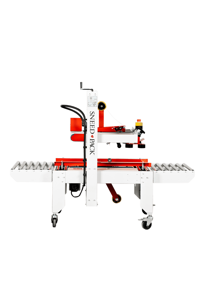 Case Sealer Carton Sealer Box Taping Machine - Top & Bottom Belts