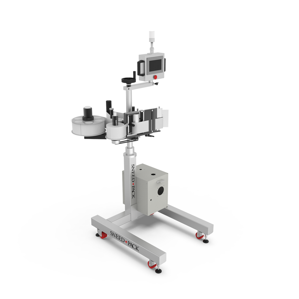 SNEED-PACK® Side Label Machine - Mobile