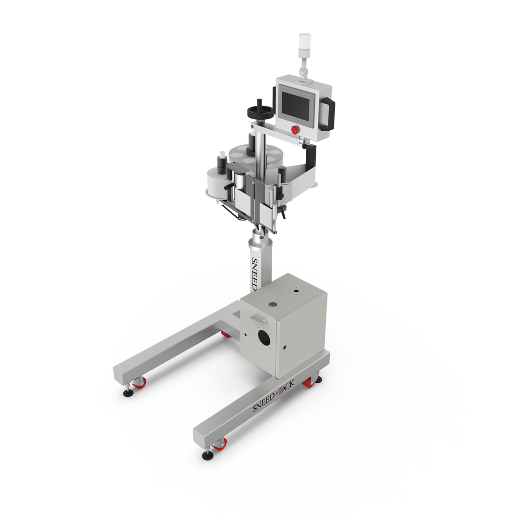SNEED-PACK® Side Label Machine - Mobile