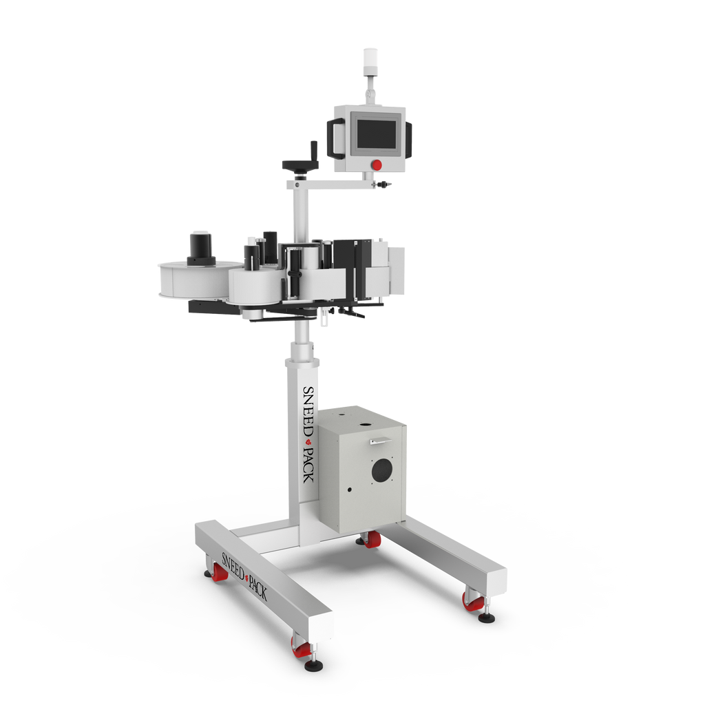 SNEED-PACK® Side Label Machine - Mobile