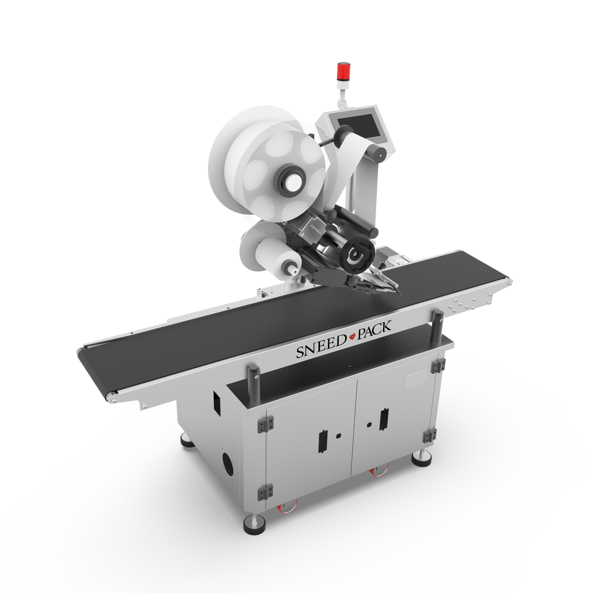 SNEED-PACK® Top Down Label Applicator - Reduce Labeling Times – Sneed Coding Solutions