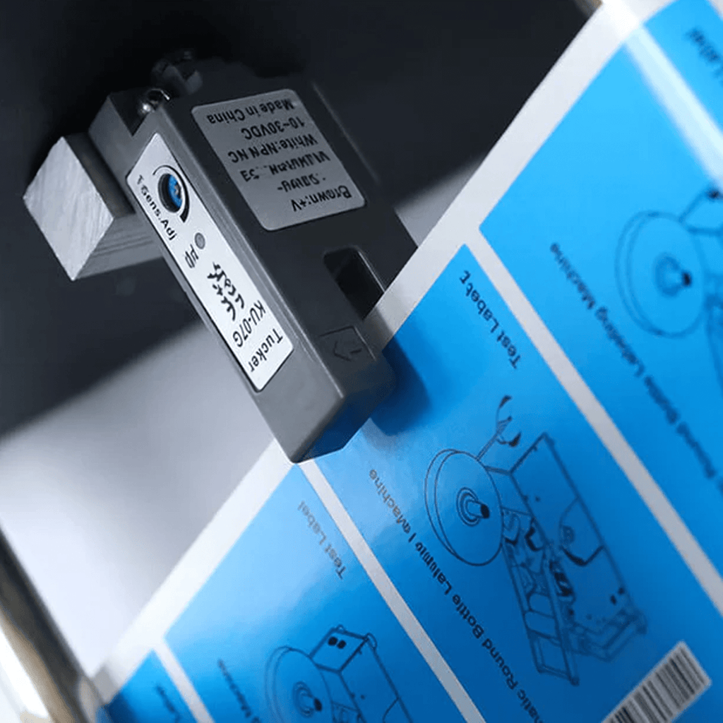 Semi Automatic Bottle Labeler with Foot Pedal