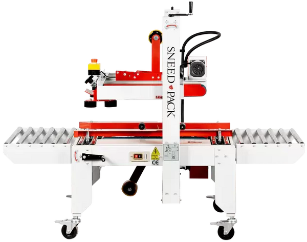 Case Sealer Carton Sealer Box Taping Machine - Top & Bottom Belts