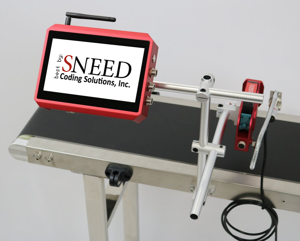 Inkjet Printer Date Coder Barcodes Lot Codes Continuous Inkjet Coding