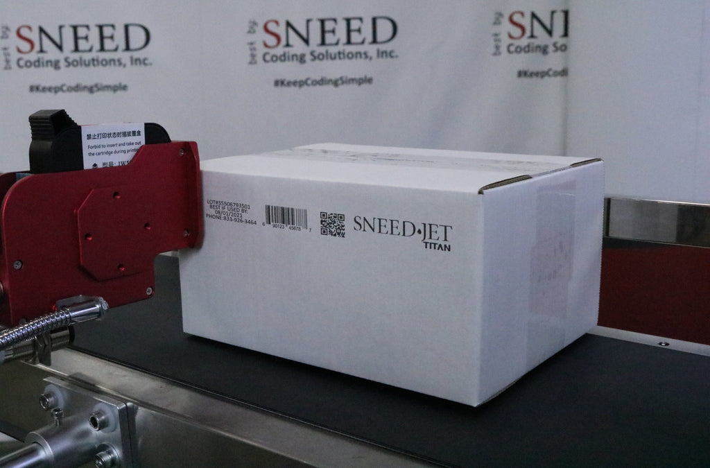 SNEED-JET® Titan - Date / Lot / Batch - Inkjet Coder